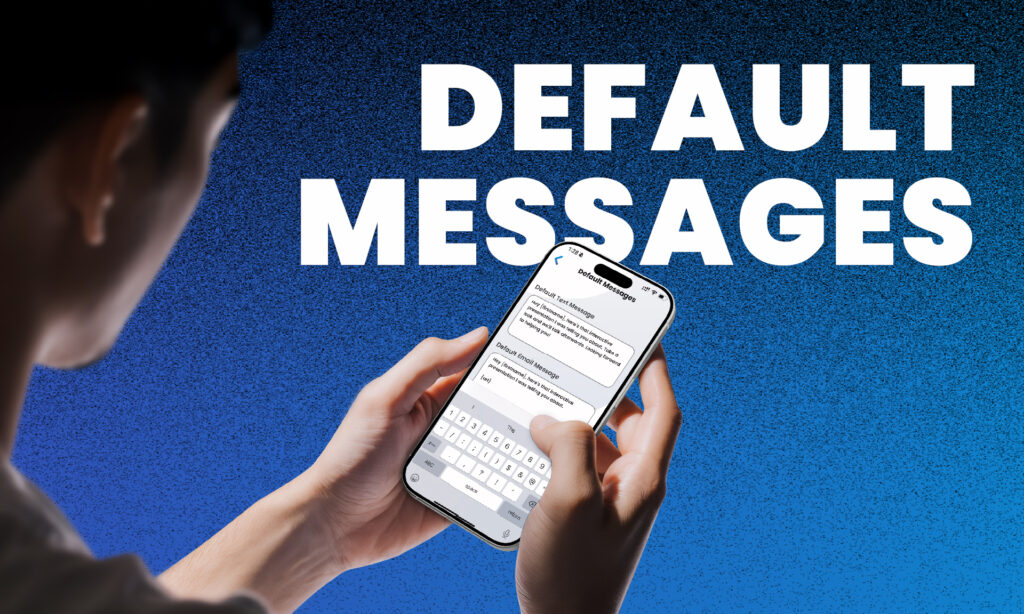 Default Messages - iDecide Interactive